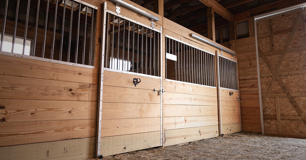 Derby Stall Doors | RAMM Fence & Stalls