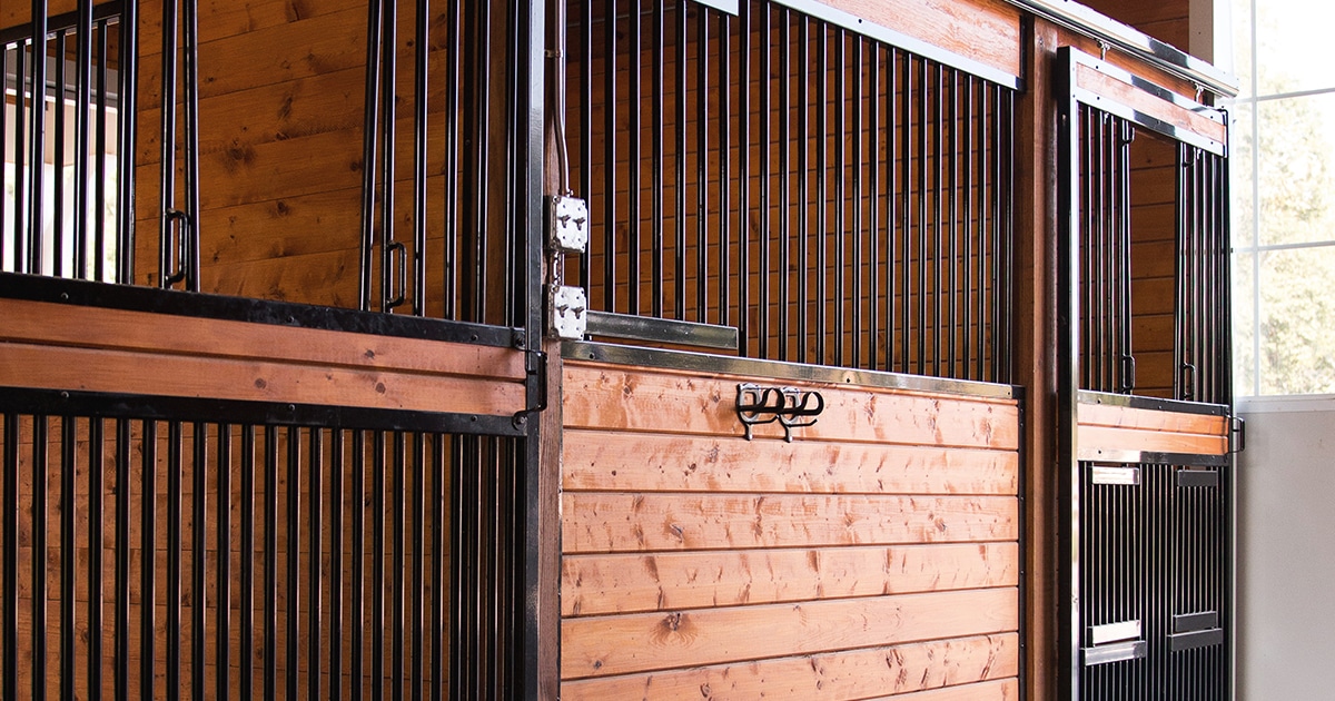 Oxford Stall Fronts | RAMM Fence & Stalls