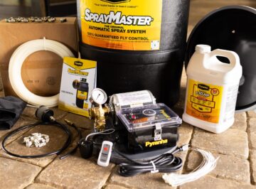 Automatic Fly Spray System with Analog Timer