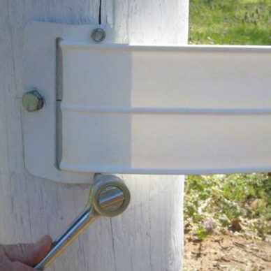 Flex Fence End Plate Kit: Perfect for Flex Fence Rails