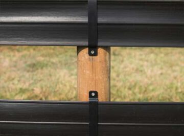 Line Post Bracket for Flex Fence – Secure Your Rails | RAMM Fence & Stalls