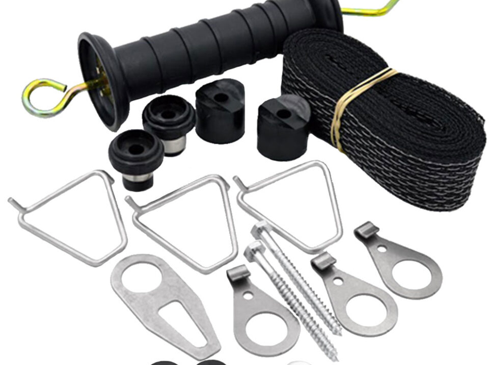 Pro-Tek 1.5" Electric Tape Gate Kit | RAMM Fence & Stalls