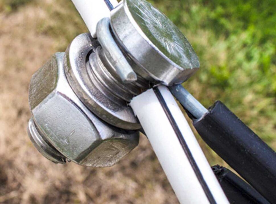 Split Bolt Connectors for Secure Wire Connections | RAMM Fence & Stalls