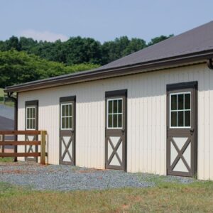 Dutch Door - Glass Panel | RAMM Fence & Stalls